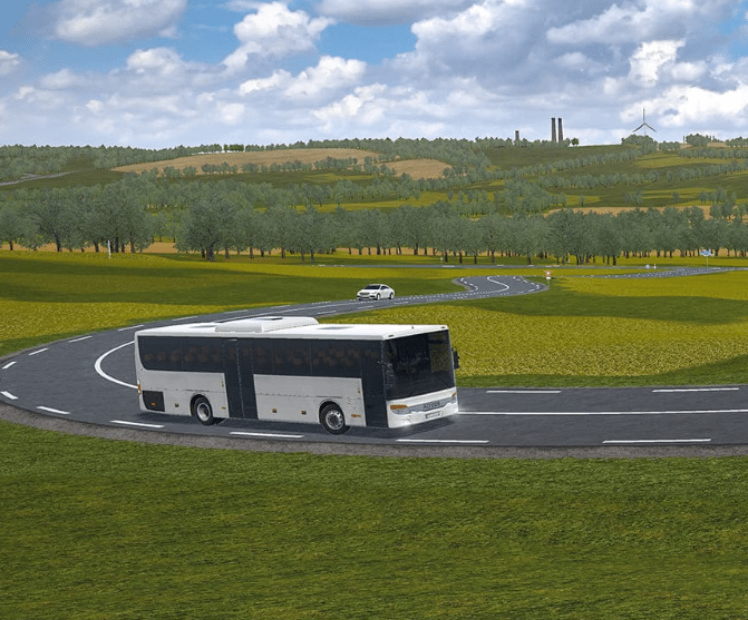 Bus with Trailer Driving Simulator for Training in Australia and New Zealand