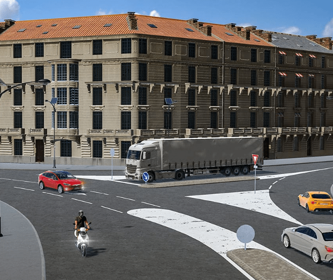 Straight Truck and Trailer Driving Simulator in Australia and New Zealand