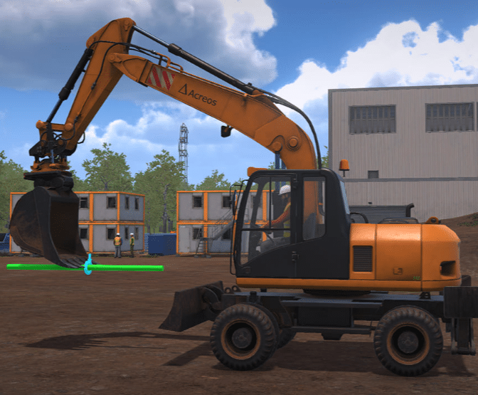 Wheel Loader Driving Simulator for Vocational & Industry Training